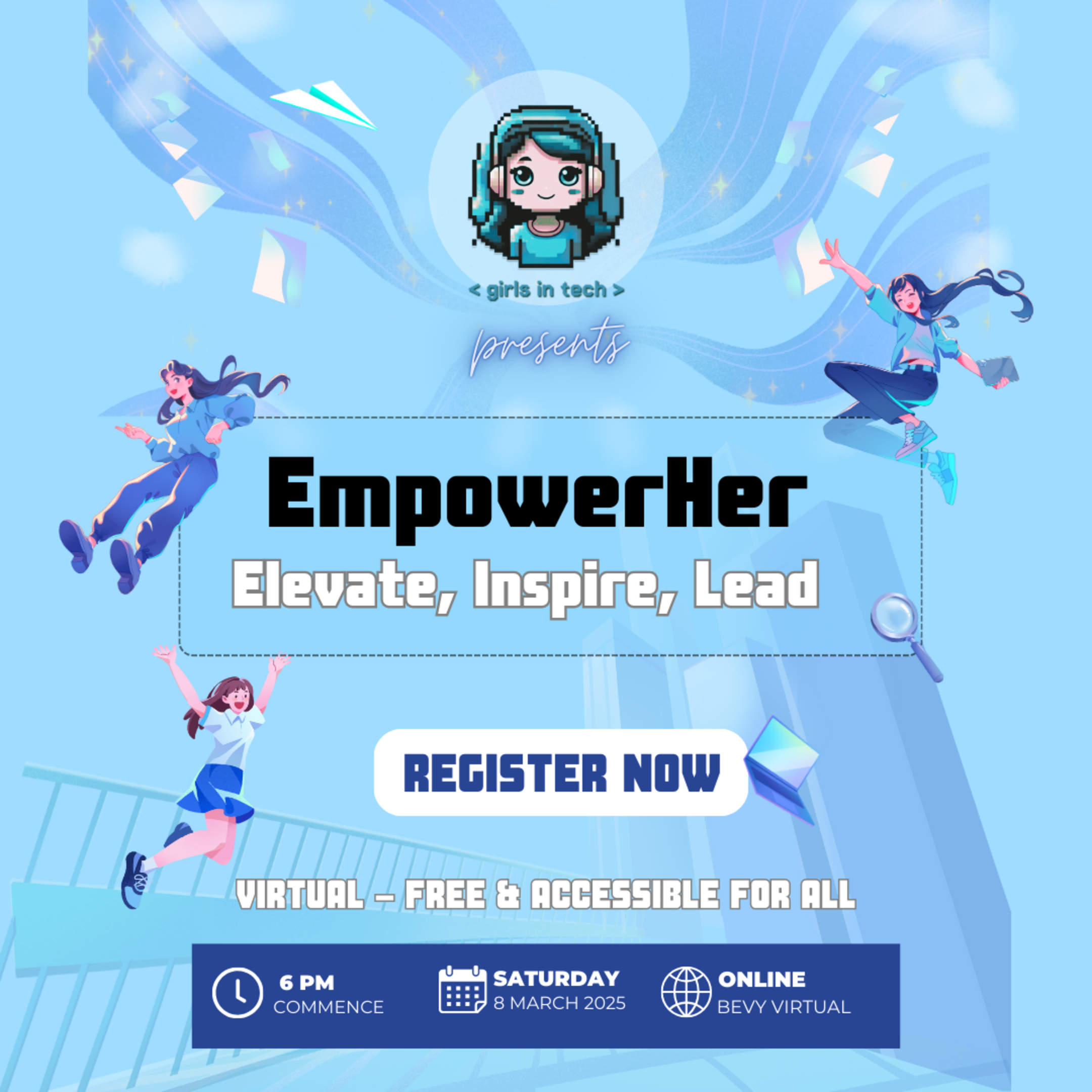 See EmpowerHer: Elevate Inspire Lead at CMX Connect, powered by Bevy Mohali